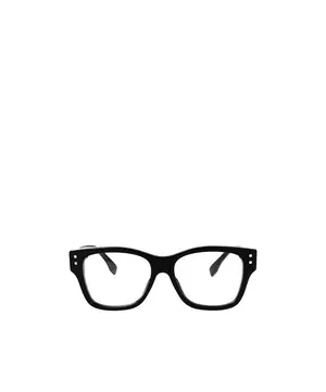 Fendi Geometric Non-prescription Glasses - Black