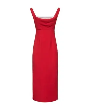 Roland Mouret Strapless Mid-length Dress