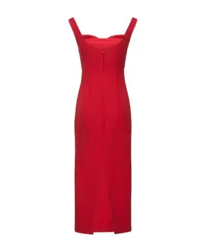 Roland Mouret Strapless Mid-length Dress