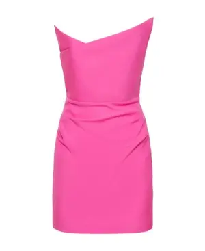 Roland Mouret Mini Dress With Asymmetrical Neckline