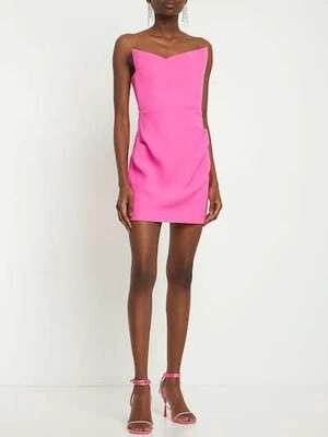 Roland Mouret Mini Dress With Asymmetrical Neckline