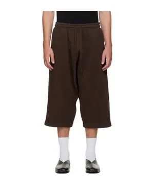 ENTIRE STUDIOS Drop-waist Drawstring Shorts