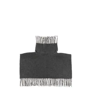 BY MALENE BIRGER Turtla Turtleneck Scarf - Grey