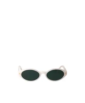 Dior Full-rim Sunglasses - White