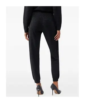 Liu Jo Drawstring Waist Casual Pants - Black