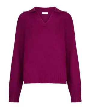 Liu Jo V-neck Collared Jumper
