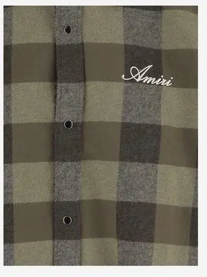 Amiri Checked Long-sleeved Shirt