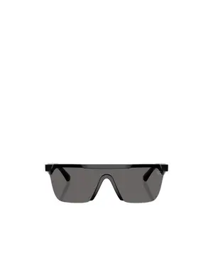 Burberry Geometric Frame Sunglasses - Black