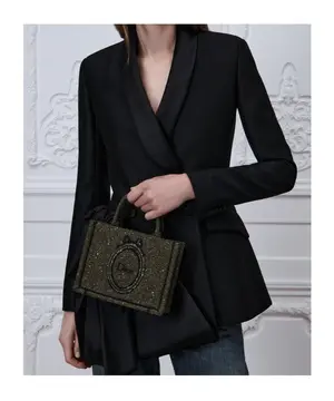 Dior Mini Book Tote With Strap