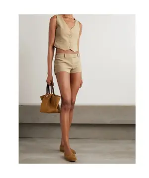 THE FRANKIE SHOP Roma Woven Vest
