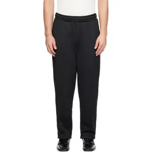 ENTIRE STUDIOS Knit Sweatpants With An Elastic Waistband - Black