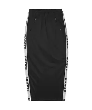 ROTATE BY BIRGER CHRISTENSEN Logo-tape Maxi Skirt