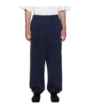 ENTIRE STUDIOS Oversized Drawstring Joggers - Navy Blue