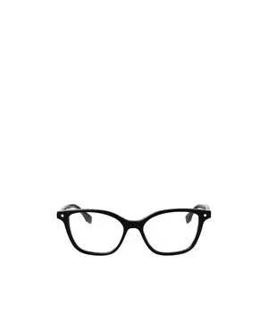 Fendi Geometric Non-prescription Glasses - Black