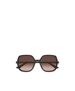 Chloé Eyewear Square Frame Sunglasses - Brown