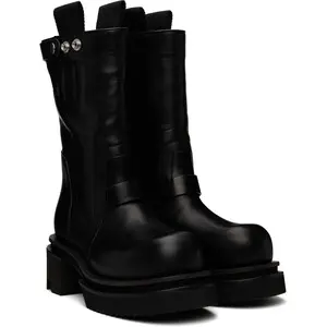 Rick Owens Platform Leather Boots