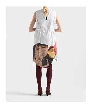 Prada Printed Compact Fabric Dress