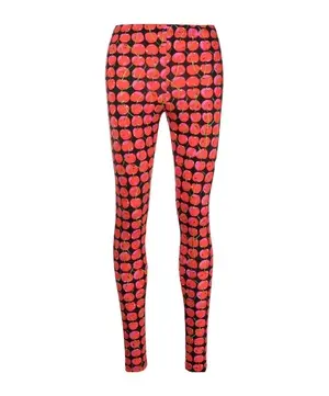 La DoubleJ Cherry-print Mid-rise Leggings