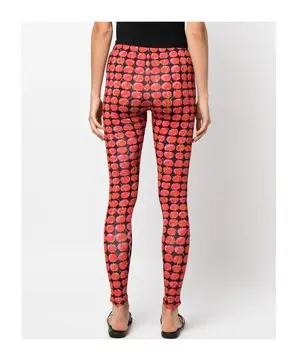 La DoubleJ Cherry-print Mid-rise Leggings