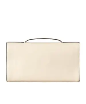 Mulberry Twist Block Foldover Top Clutch Bag