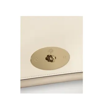 Mulberry Twist Block Foldover Top Clutch Bag
