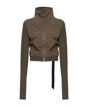 Rick Owens Asymmetric Zip Sweatshirt