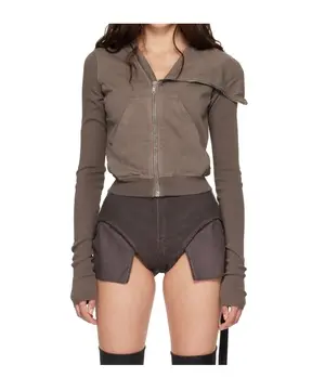 Rick Owens Asymmetric Zip Sweatshirt