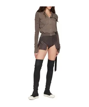 Rick Owens Asymmetric Zip Sweatshirt