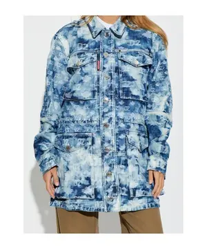 Dsquared2 Monogram Denim-field Jacket
