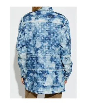Dsquared2 Monogram Denim-field Jacket