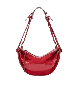 Isabel Marant Étoile Maia Medium Leather Bag - Scarlet