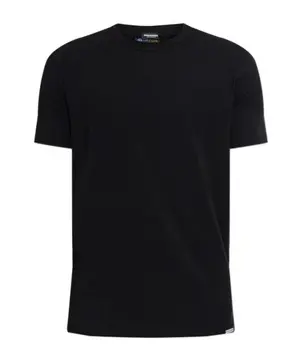 Dsquared2 Crew-neck Short-sleeve T-shirt - Black