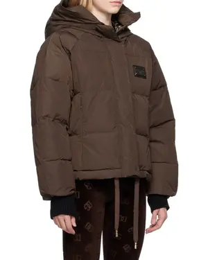 Dolce & Gabbana Dolce Gabbana Logo Plaque Down Jacket