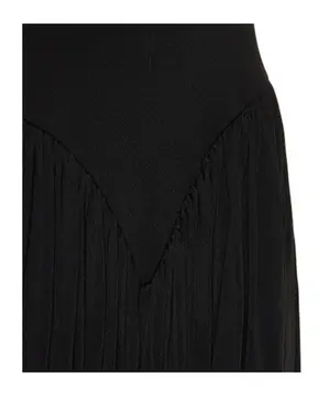 Stella McCartney Bra Top Fluid Balloon Midi Dress
