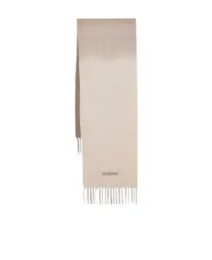Jacquemus L'écharpe Moisson Scarf - Nude