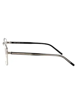 Saint Laurent Double-bridge Square-frame Glasses