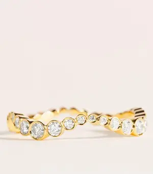 Sophie Bille Brahe Gold And Diamond Dentelle Ring