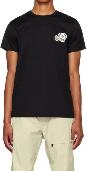 Moncler Logo Patch T-shirt