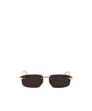 Dior Cdior S4u Rectangular Frame Sunglasses - Black