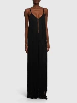 Alexander Wang Tassel Mesh Dress
