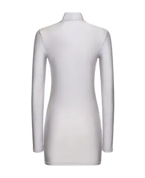 Coperni High-necked Long-sleeved Mini Dress