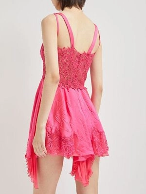 Versace Lace Mini Dress