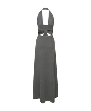 Michael Kors Knitted Long Hollow Dress