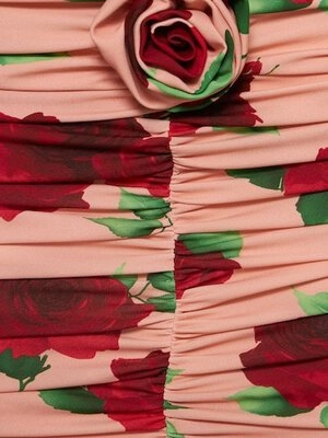 Magda Butrym Hollowed-out Mini Dress