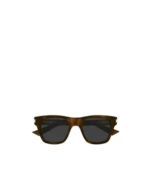 Saint Laurent Square Frame Sunglasses - Black