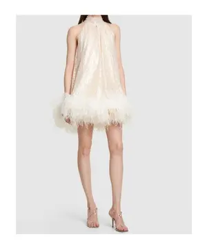 16Arlington Sequined Feather Dress