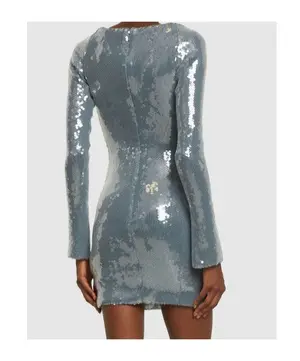 16Arlington Sequined Tie-up Dress