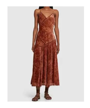 Ulla Johnson V-neck Sleeveless Dress