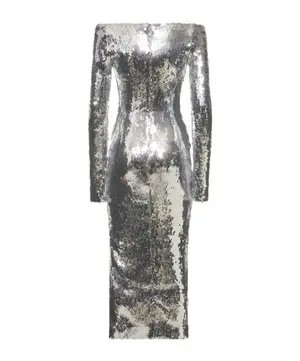 16Arlington Sequined Tie-up Dress