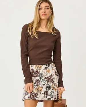 Lilly Pulitzer® Upf 50+ Luxletic Thera Stretch Skort In Moisture Wicking - Coconut